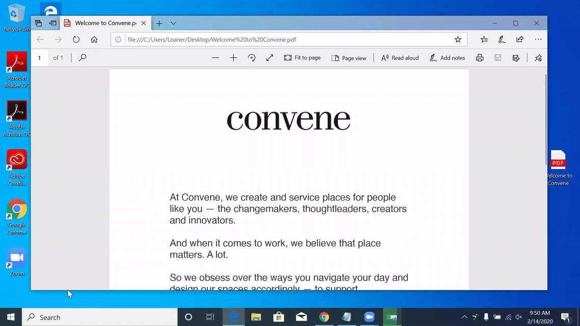 Print via the ezeep for Desktop app – Convene Support