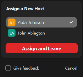 Breakout room settings reference guide (Zoom) – Convene Support